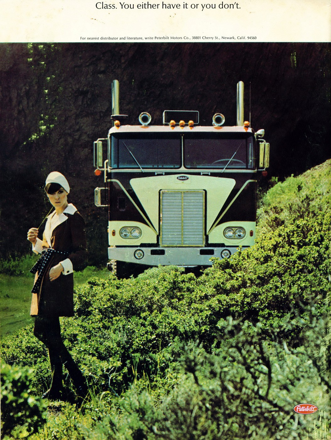 Photo: Peterbilt Ad Back Cover for Aug,Sept | 08 Overdrive Magazine ...