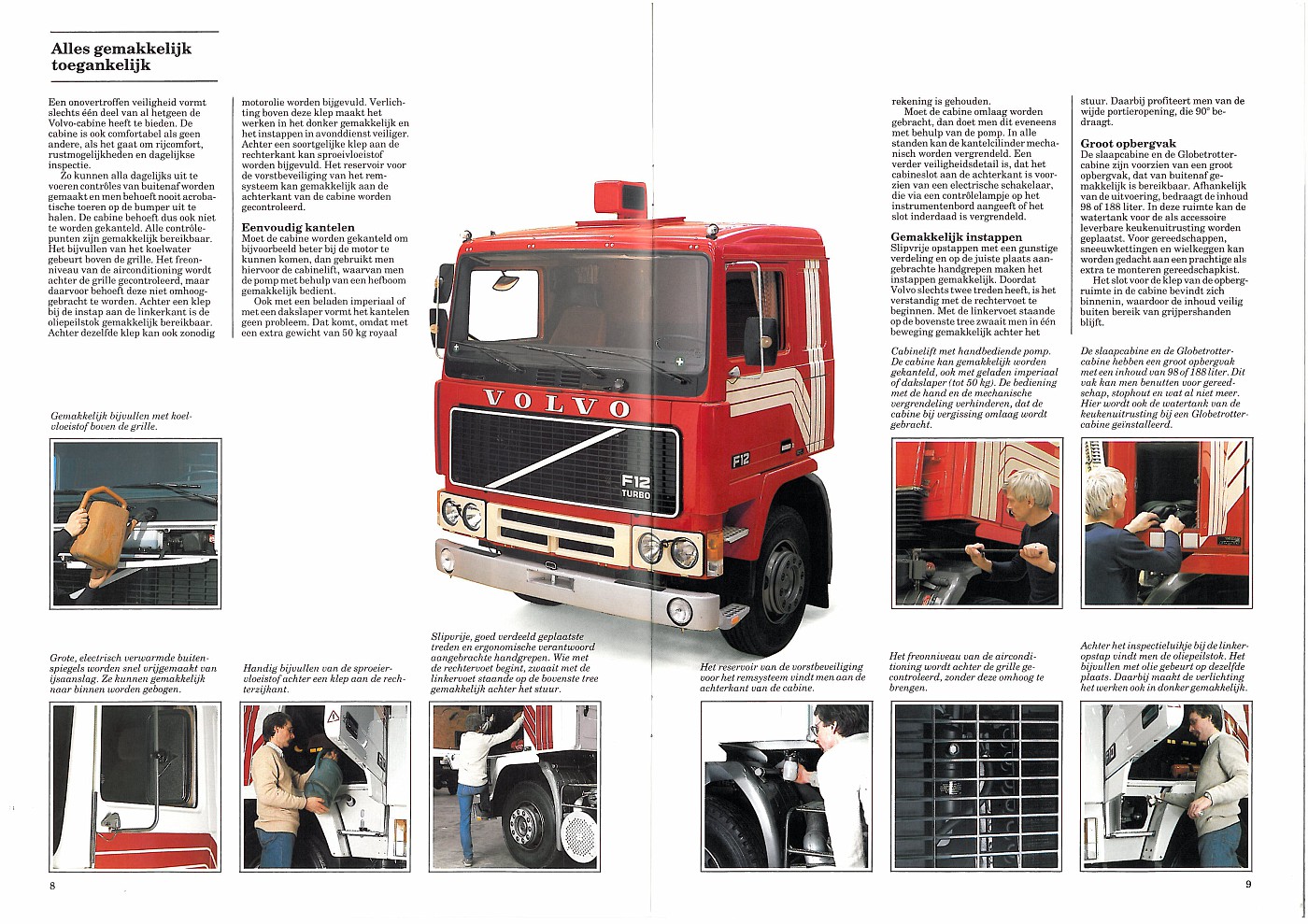 Photo: S25C-409012712160 0005 | Volvo F10-F12 1986 Cabine album | Dutch ...