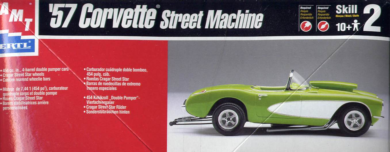 Photo: 1957 Chevrolet Corvette Streetmachine Box 3 | AMT 1957 Chevrolet ...
