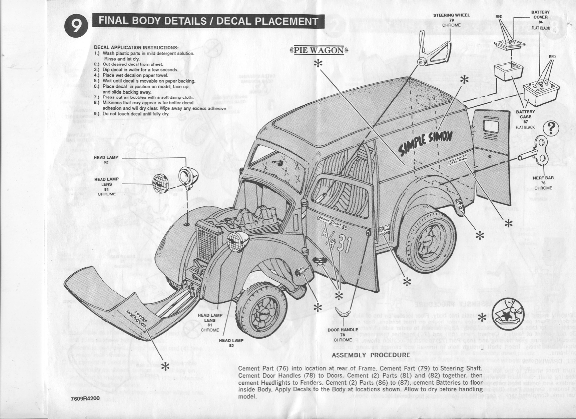 REVELL 1951 Thames Panel #7609 album | DRASTIC PLASTICS MODEL CAR CLUB ...