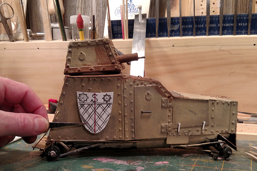 Photo: 170 | Scratch-bashed Model T armoured car in 1/16 scale. album ...