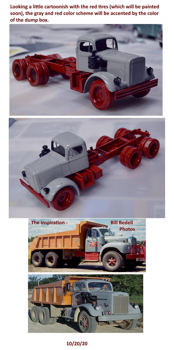 Photo: White Dump gray and red fresh paint 10 20 20 | What's on the ...