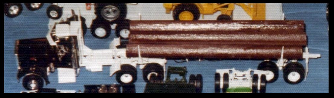 Photo: AMT Pete 359 and Peerless log trailer built in 1976 | Models at ...