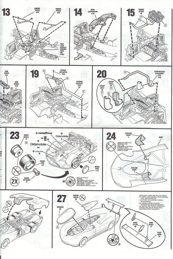 MONOGRAM OLDS AEROTECH #2901 album | DRASTIC PLASTICS MODEL CAR CLUB ...