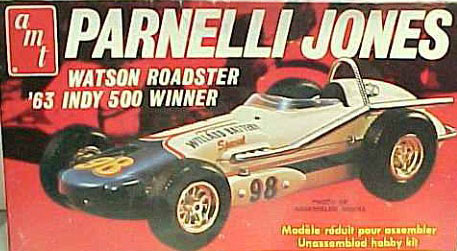 Photo: Watson Roadster Parnelli Jones | AMT Track Racers Box top only ...
