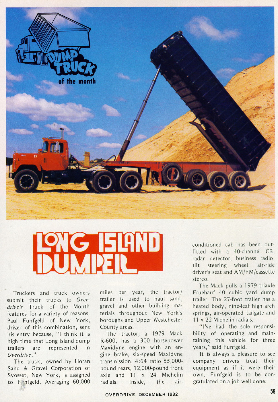 12 Overdrive Magazine December 1982 album | Dutch Model Truck Club ...