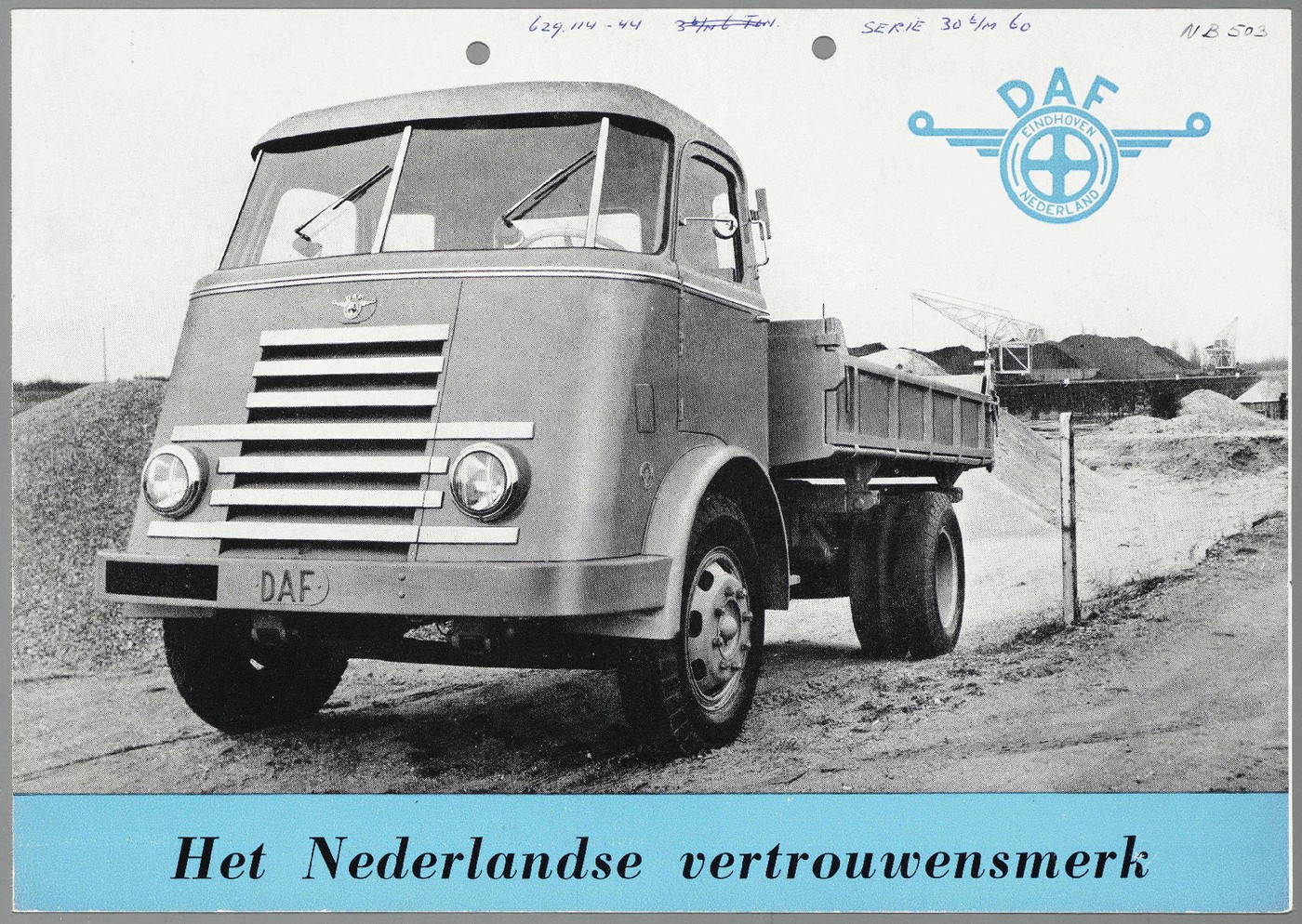 Photo: DAF-30-40-50-60-001 | DAF 30-40-50-60 album | Dutch Model Truck ...