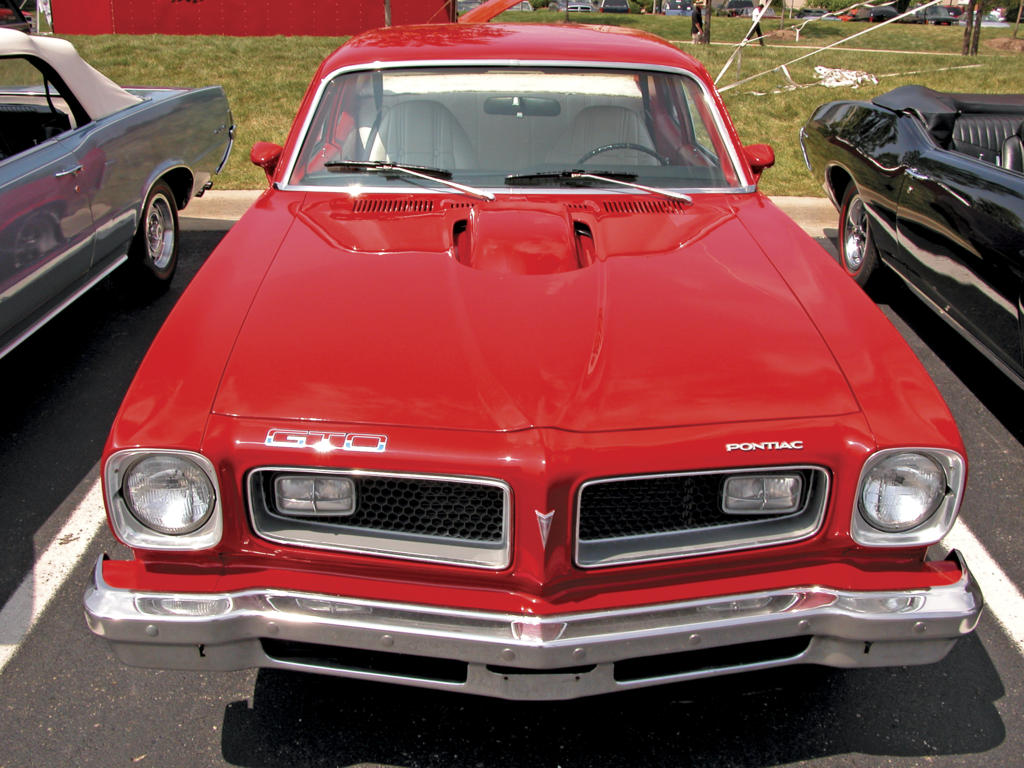 Photo: 1974 Pontiac GTO red b | 1974 Pontiac GTO album ...