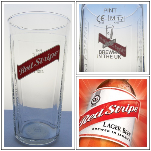 Photo: Red Stripe ( Pint) | COPOS DE CERVEJA JAMAICA album | Beer ...