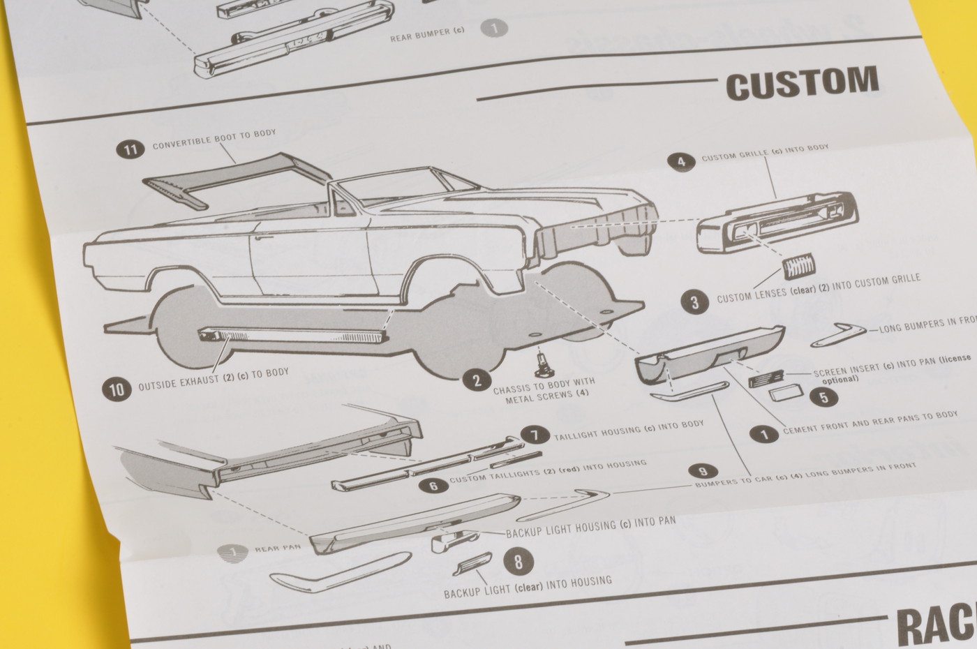 Photo: DSC 0069 | First Detailed Look - Round 2's AMT 1964 Olds Cutlass Convertible 3 in 1 album ...