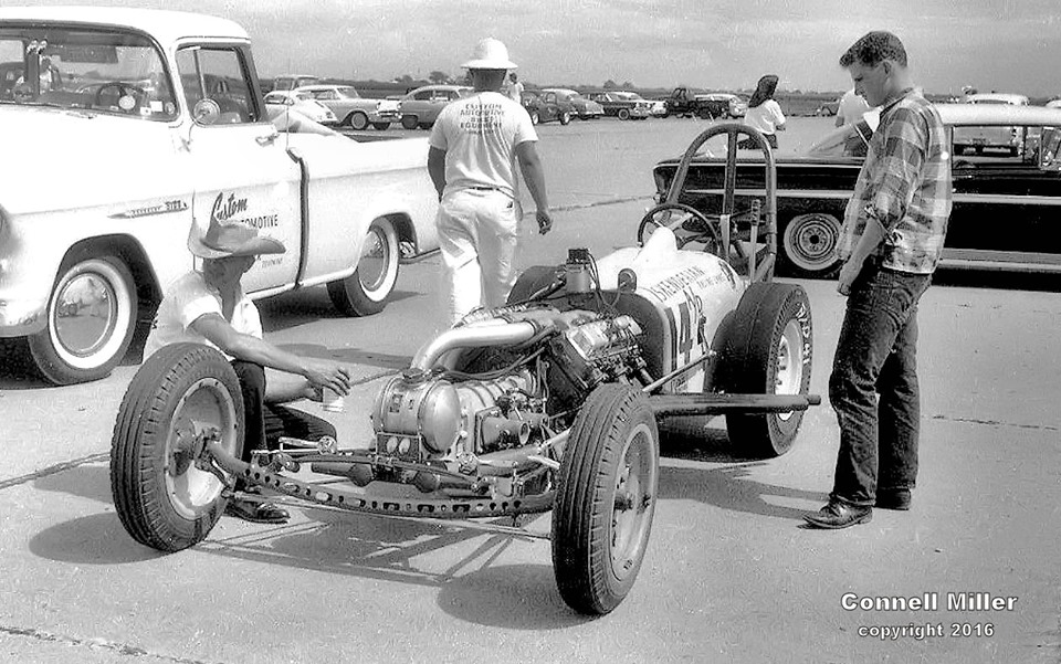 Photo: Lee Christian’s Olds-powered A Dragster out of Lubbock, Texas ...