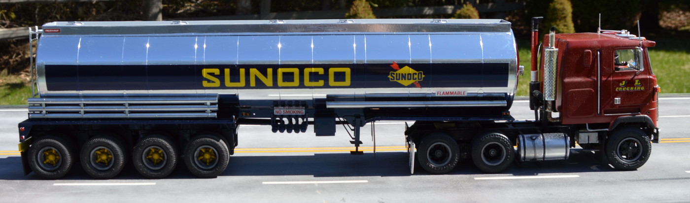 Photo: DSC 0150 Sunoco 4 axle tanker 5 8 22 wih 2006 built Mack ...