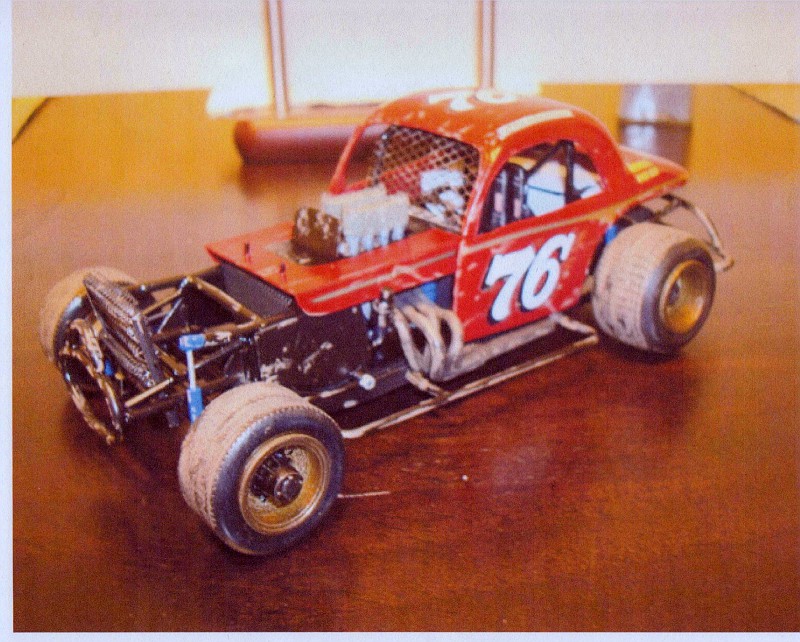 Photo: Gerry Chamberlain 1972 Bullock Coupe Model with Dirt Splatter ...