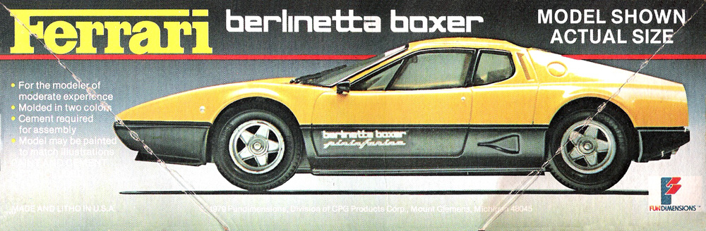 Photo: Box side | MPC Ferrari Berlinetta Boxer #1-0556 album | DRASTIC ...