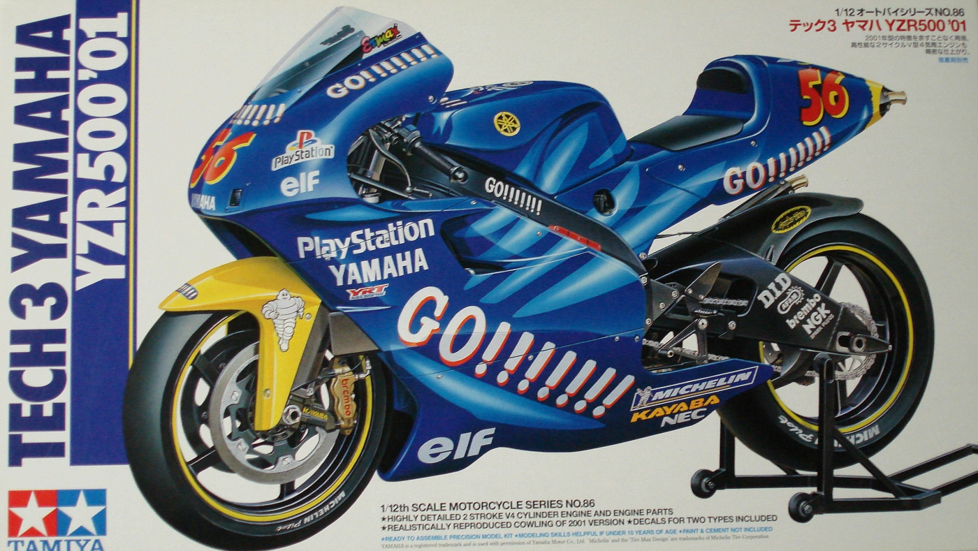 Photo: 5201 | TAMIYA Tech3 Yamaha YZR500 '01 1/12 scale #86 album | DRASTIC PLASTICS MODEL CAR ...