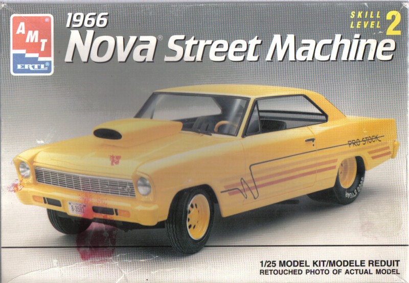 Photo: 1966 Chevrolet Nova Street Machine | AMT Auto Box top only album ...