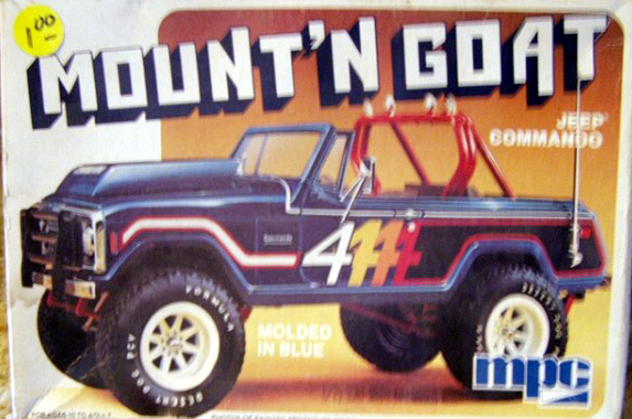 Photo: Jeep Commando Mount'n Goat | MPC Pickup Truck and SUV Box tops ...