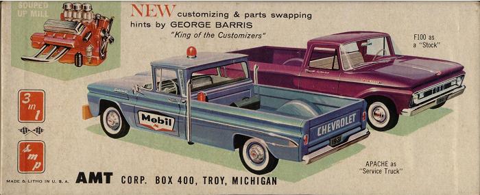 Photo: SMP 1961 Chevy Pick-up box side 2 | SMP '61 Chevy Truck #K-731 ...