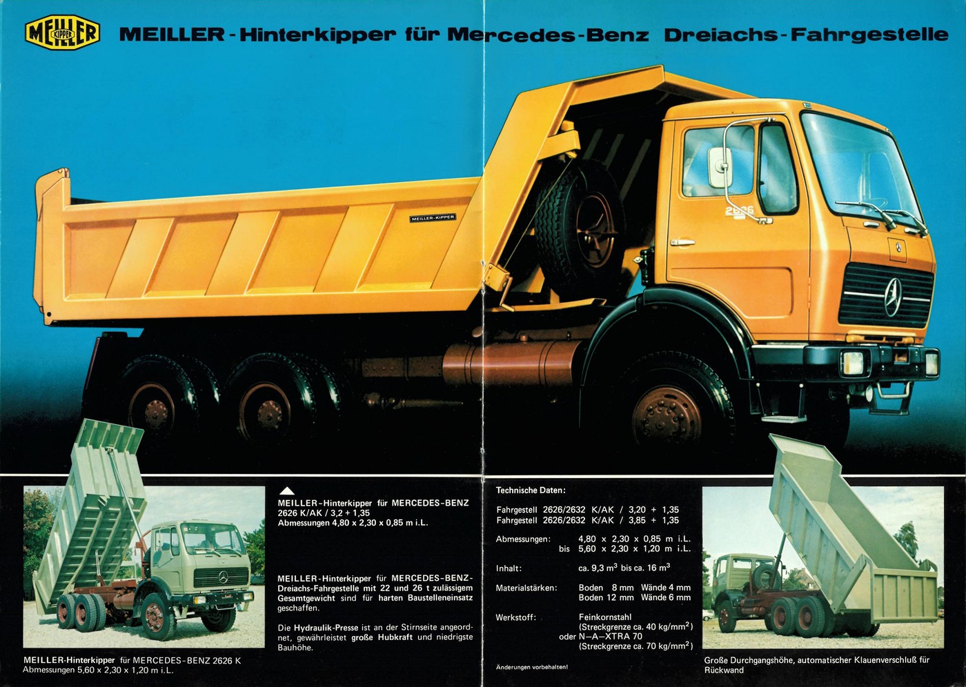Photo: 1976 MEILLER-KIPPER 6 | Meiller-Kipper 1976 album | Dutch Model ...