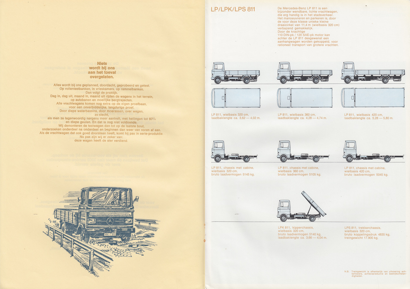 Photo: 03 | MB LP - LPK - LPS 811 (1971) album | Dutch Model Truck Club ...