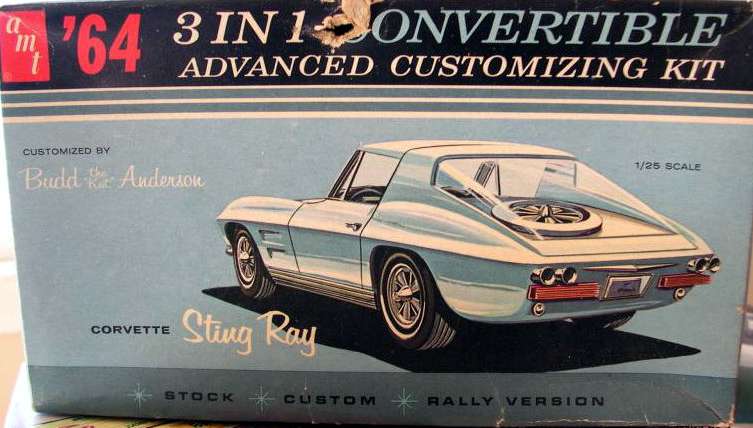 AMT '64 Corvette Stingray Convertible #6914-200 album | DRASTIC ...
