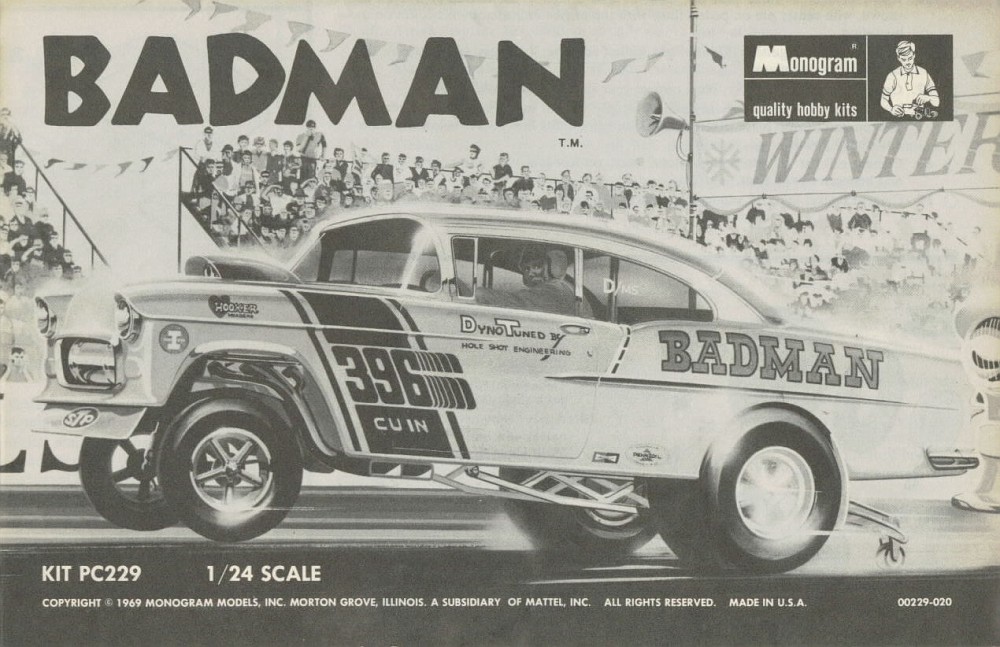 Photo: 55 Chevy - BADMAN-Monogram002 | MONOGRAM Badman '55 Chevy #PC229 ...