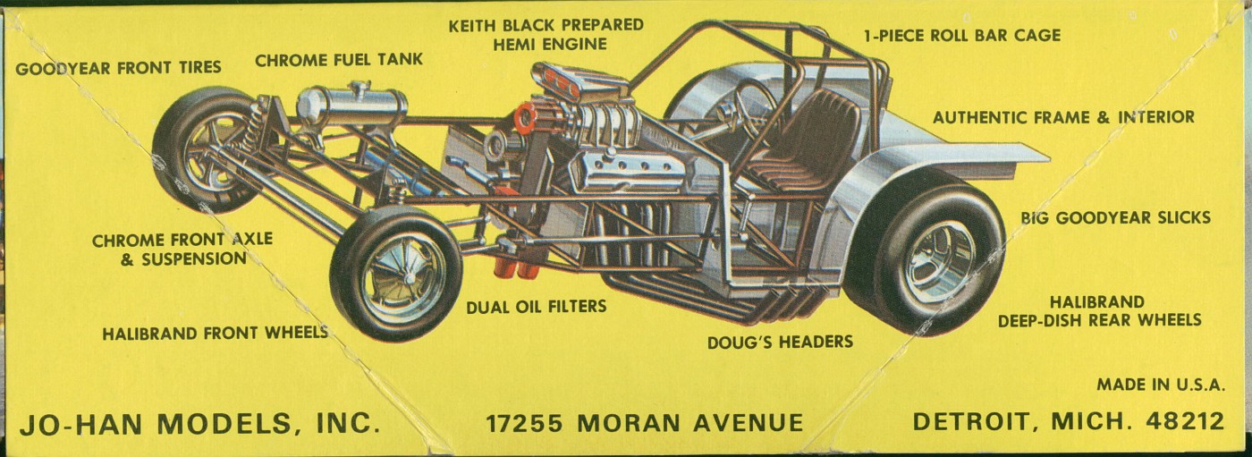Photo: 71 Challenger RAM- -ROD Funny Car-JO-HAN 002 | JOHAN Challenger ...