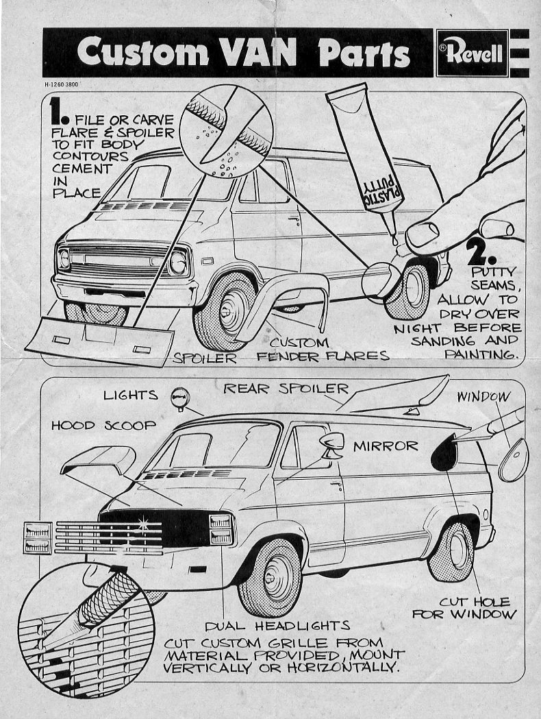 Photo: 0 (3) | REVELL Custom Parts for Pickups # H-1261-380D album ...