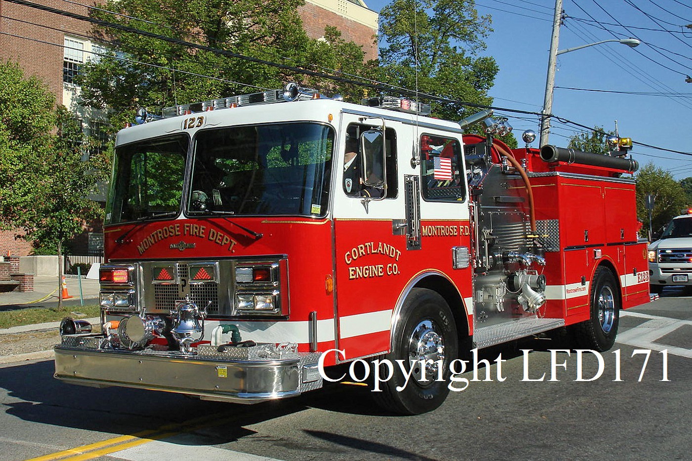 Photo: Engine 123 - RETIRED | Montrose album | Westchester County Fire ...
