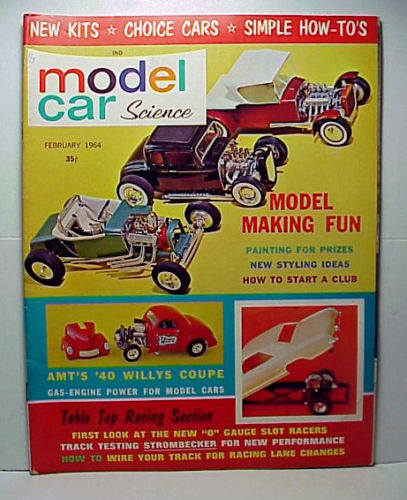 Photo: MODEL CAR SCIENCE FEBRUARY 1964 | Vintage Model Car Science and ...