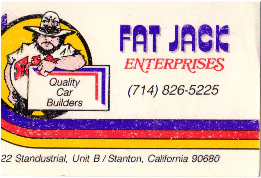 Photo: Fat Jack Card | FAT JACK ROBINSON album | LOUD-PEDAL | Fotki.com ...