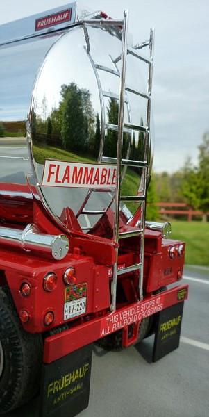 Photo: TexacoTankRearLeft.jpg | AMT Texaco Plated Tanker album ...