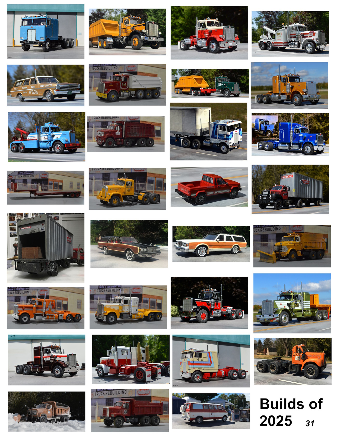 Photo: Builds of 2025 Collage 12 31 25 smaller | Builds of 2025 album ...