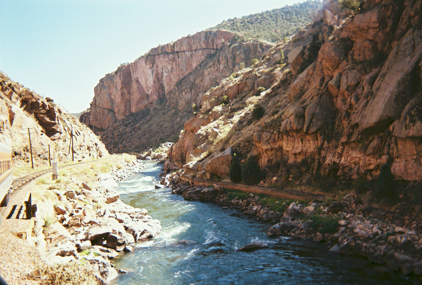 Photo: Cliffs and Rock Formations in the Royal Gorge Bridge Area of ...