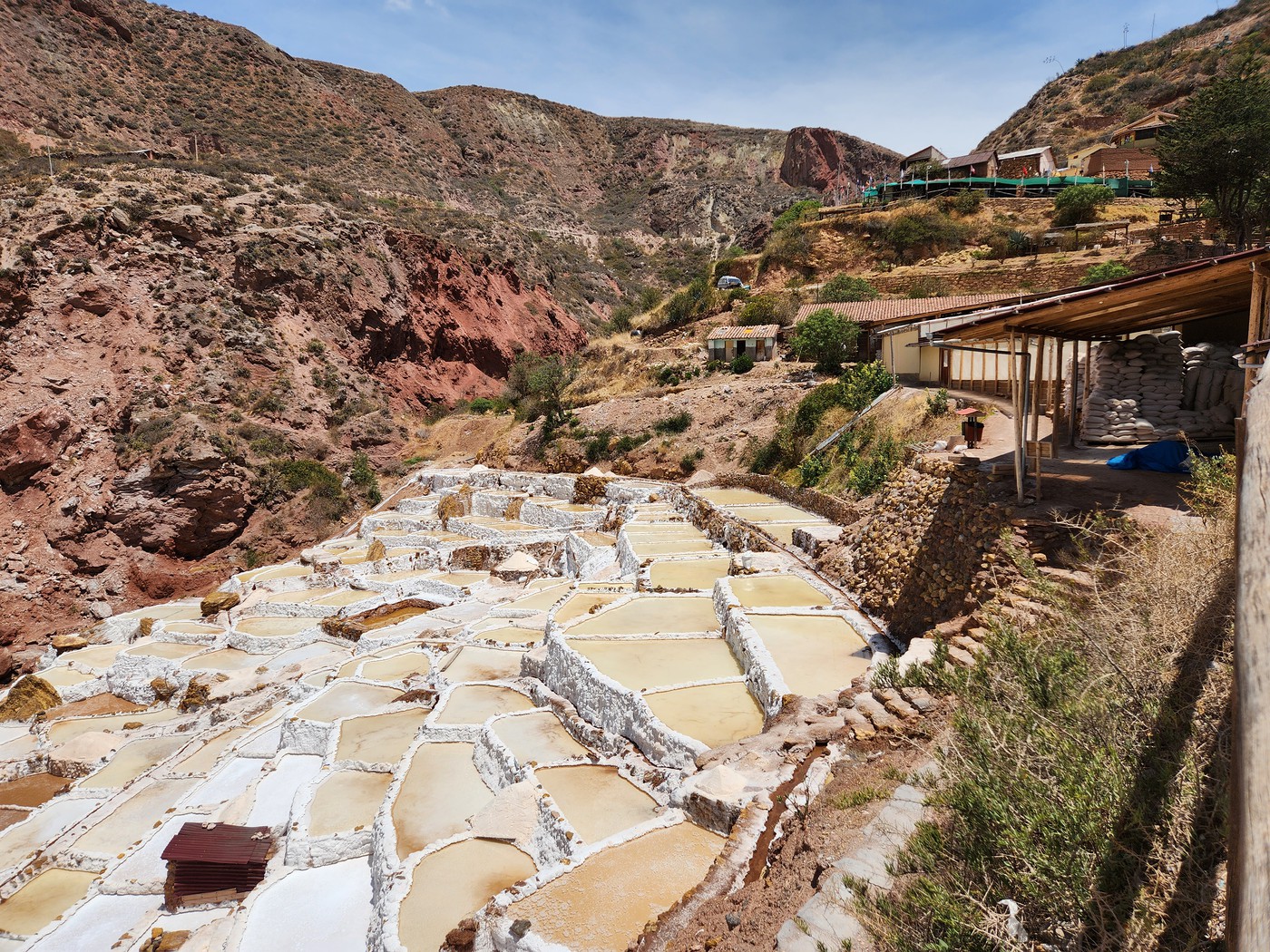 Photo: The Main Plant and Visitor Complex Overlooks the Marasal Salt ...