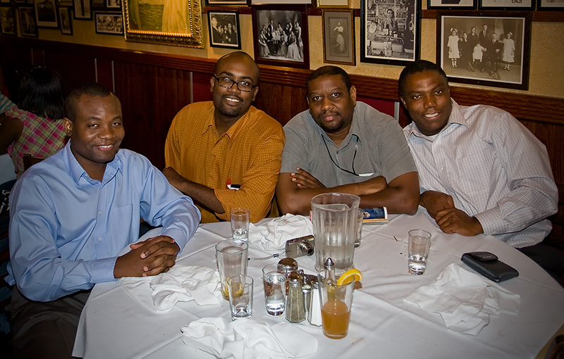Photo: Dr. Rosemond Desir, Dr. Pierrot Jeannot, Jean-Mary Lormil ...