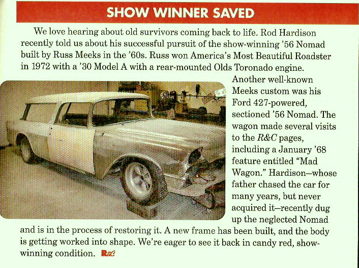 Photo: MadWagoninRC | Russ Meeks sectioned 56 nomad album | Rik Hoving ...