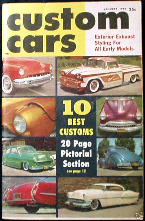 Photo: CustomCarsJan1958-01 | Custom Cars Magazine album | Rik Hoving ...