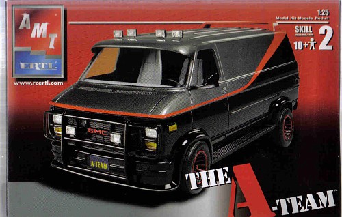 Photo: AMT #31537 ATEAM CHEVY VAN | Box Art album | Rocketwheels ...