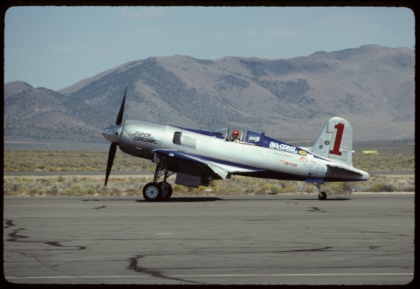 Photo: Photo: John Ballweber 1992 | All Coast F4U "Super Corsair" album ...