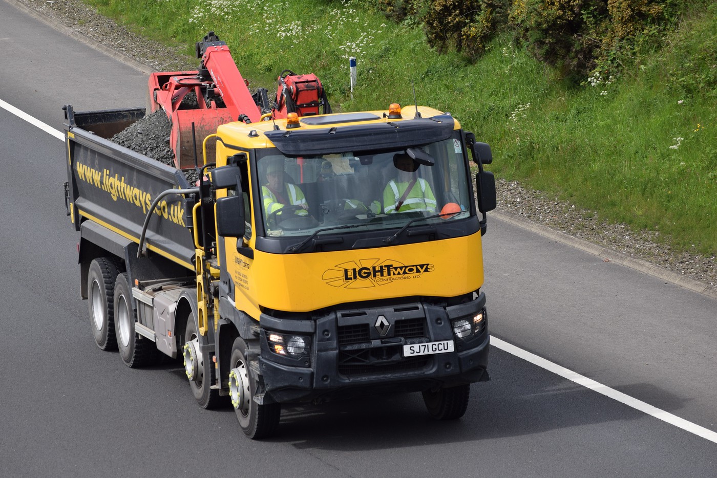 Photo: SJ71GCU Rnault | Lightways, contractors, Larbert album | Boballoa | Fotki.com, photo and ...