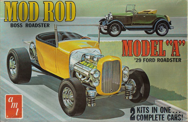 Photo: 1929 Ford Model A Roadster | AMT Auto Box top only album ...
