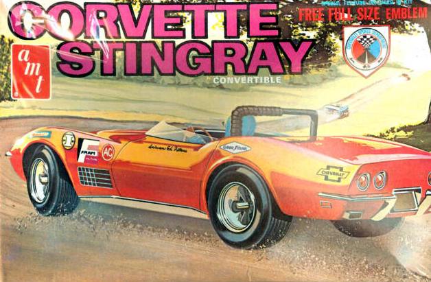 Photo: 1970 Chevrolet Corvette Stingray Convertible | AMT Auto Box top ...