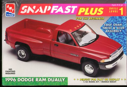 Photo: 1996 Dodge Ram Dually | AMT Pickup Truck and SUV Box tops only ...