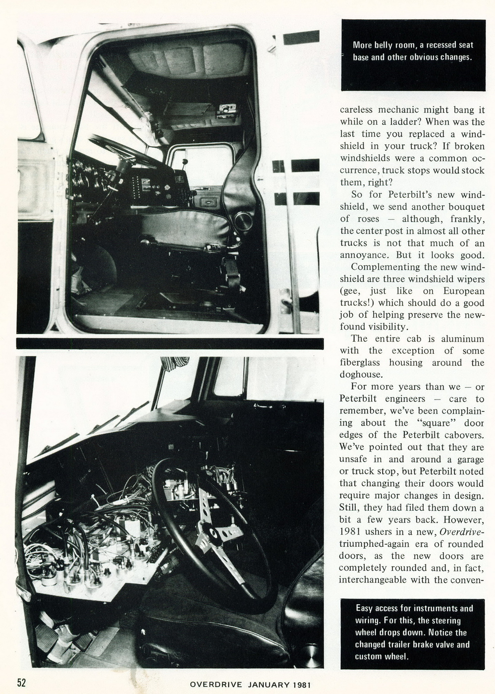 01 Overdrive Magazine January 1981 album | Dutch Model Truck Club ...