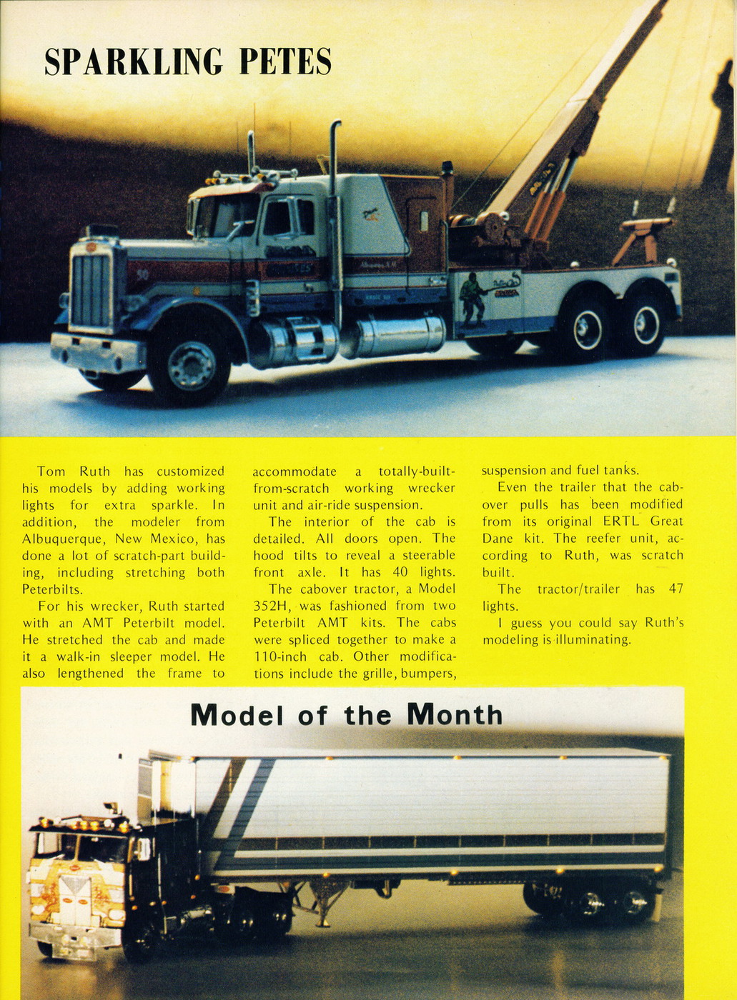 Photo: July 1983 Model of the Month | 07 Overdrive Magazine July 1983 ...