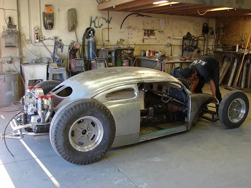 Photo: z "death" building body side | VOLKSWAGEN VW RAT ROD album ...