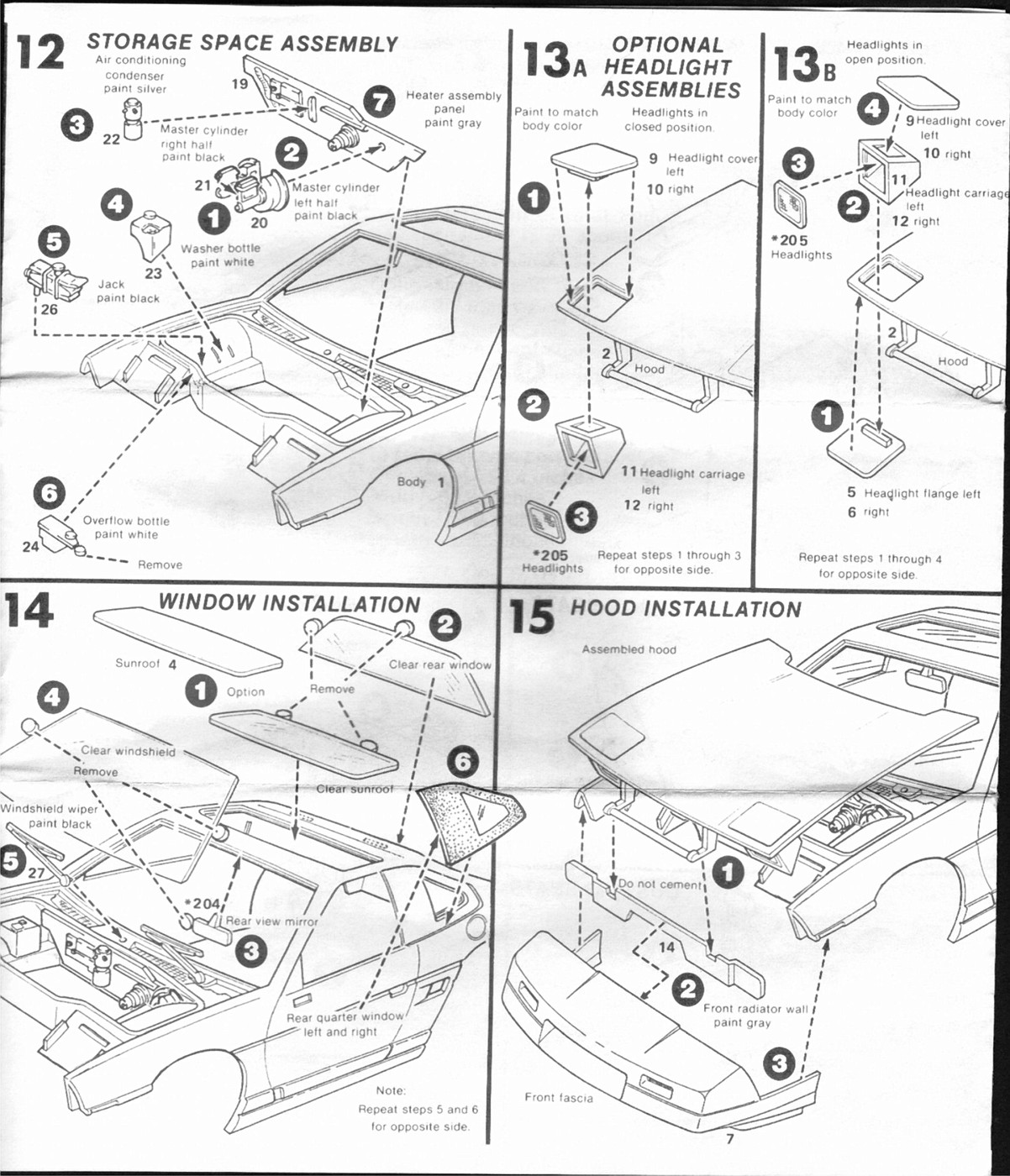 Photo: mpc redgt fiero5 | MPC Pontiac Fiero GT #6401 album | DRASTIC PLASTICS MODEL CAR CLUB ...