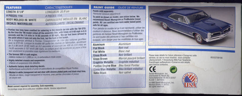 Photo: 1966 Pontiac GTO Box 2 | RM '66 Pontiac GTO album | DRASTIC ...