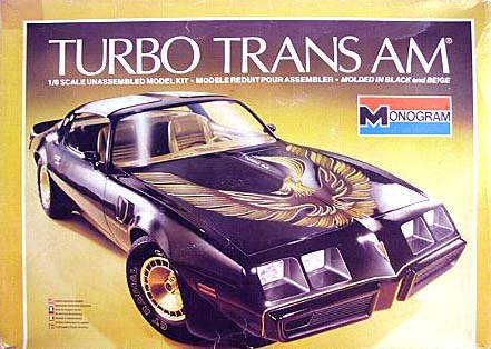 MONOGRAM 1980 Turbo Trans Am 1/8 scale #2605 album | DRASTIC PLASTICS ...